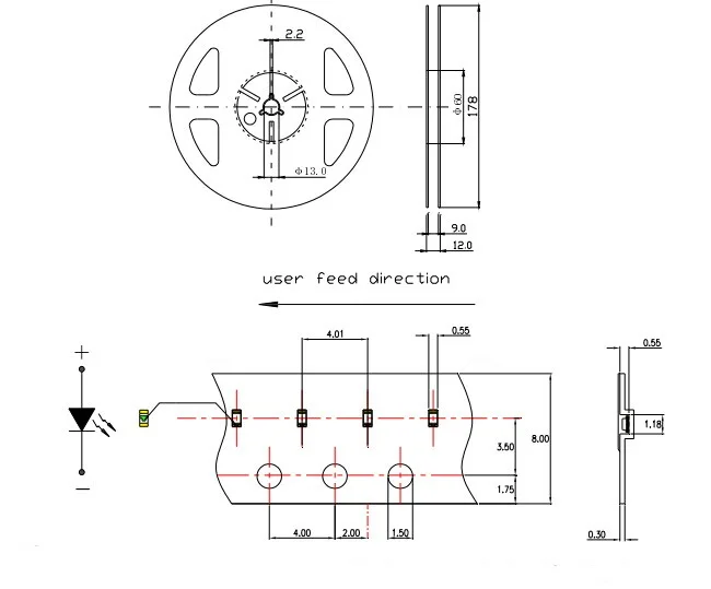 Ktrlight 0201 Smd Led White 0.06w High Quality 0201 Led Chip Surface ...