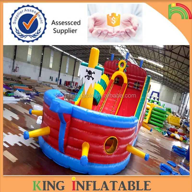 Ic016 Big Inflatable Pool - Custom Inflatable Pirate Ship
