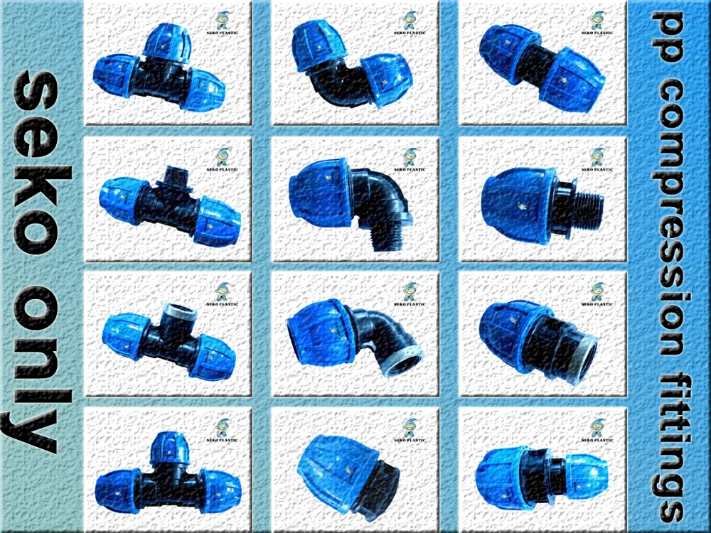 Pp Pe Compression Fittings End Cap Irrigation Pipe Fittings - Buy Pp ...