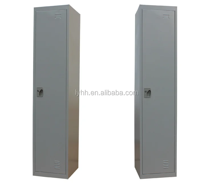 1 Door Army Steel Hanging Clothes Wardrobe Cabinet/cheap Single Door ...