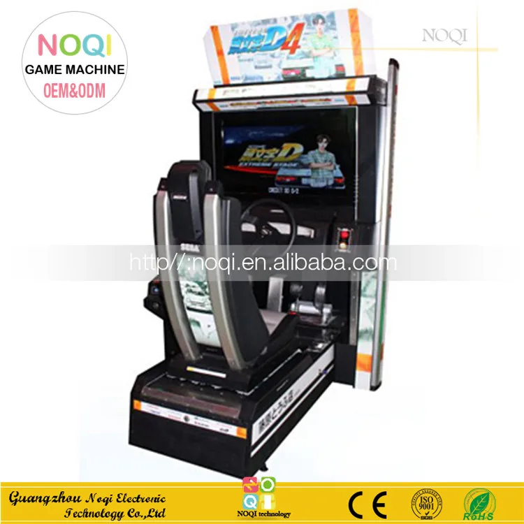 Lcd Initial D Stage 3 Arcade Machine,Big Screen Car Racing Game Vehicle ...
