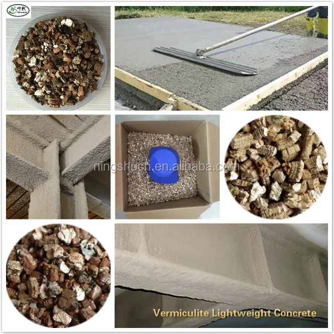 Hydrous Silicate Mineral Lightweight Aggregate Vermiculite In Concrete ...