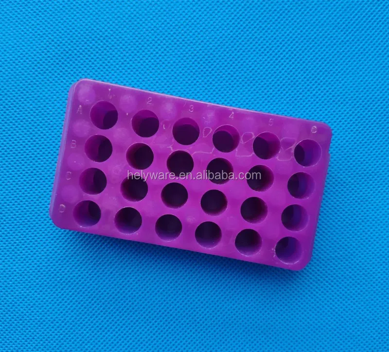 0.5 1.5 2ml Multi Size 24-Well Centrifuge Tube Rack
