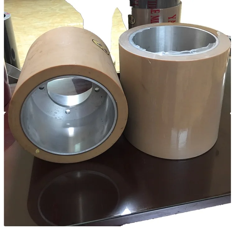 10 Inches Aluminium Drum High Quality Nbr Rice Rubber Roller For Paddy ...