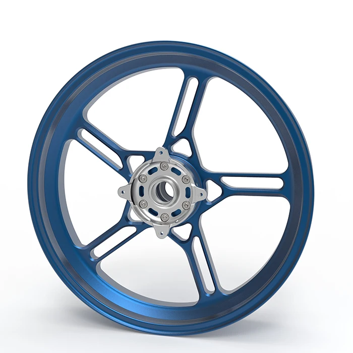 17 X 3.5 Inch Motorcycle Forged Blue Motorcycle Rims - Buy Blue ...