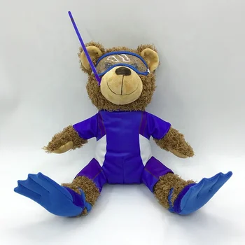 Organic Swimming Underwater Diving Sailor Stuffed Animal Plush Teddy ...
