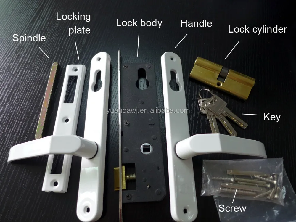 Pvc Sleutel Deurslot Met Pull Handvat Bouwen Materialen Deurgrepen ...