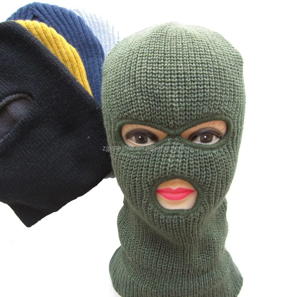 Customized Anti-terrorist Knitted Balaclava Hat - Buy Balaclava ...