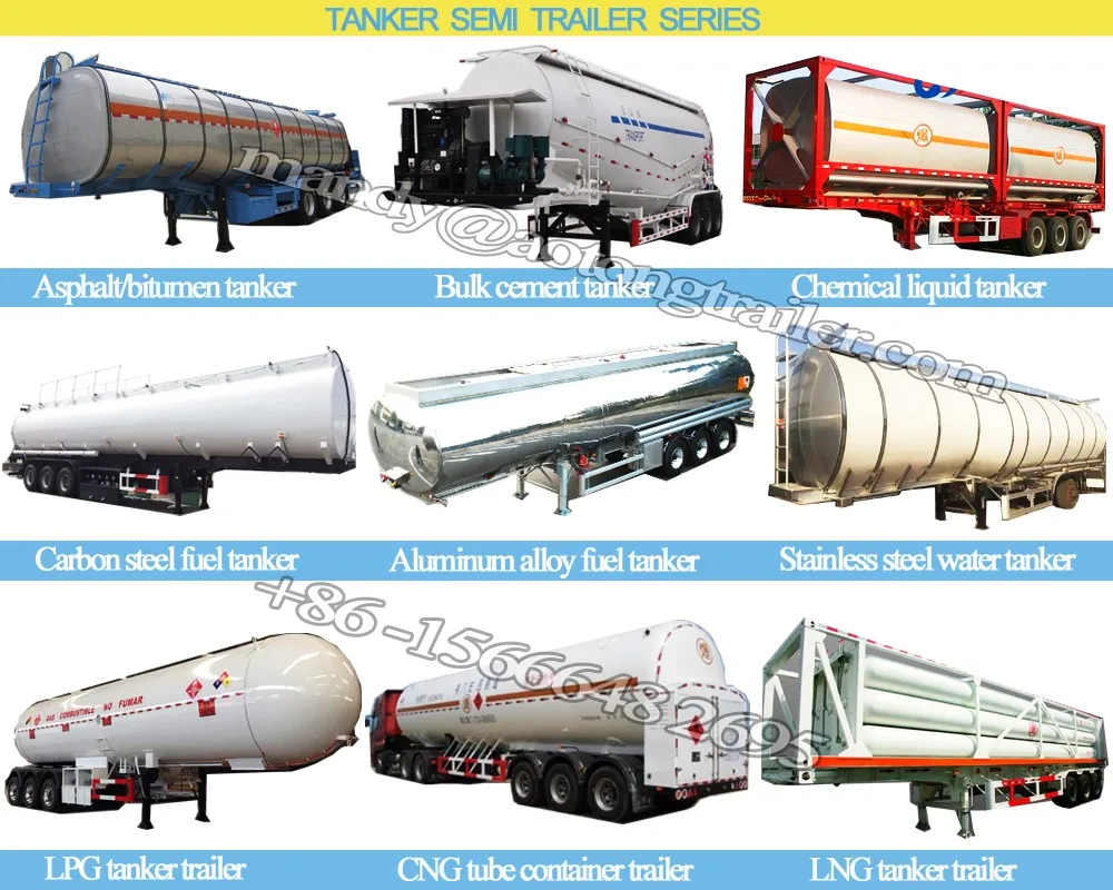 Widely Used Aluminum Alloy/stainless Steel Liquid Milk/beer Tanker Semi ...