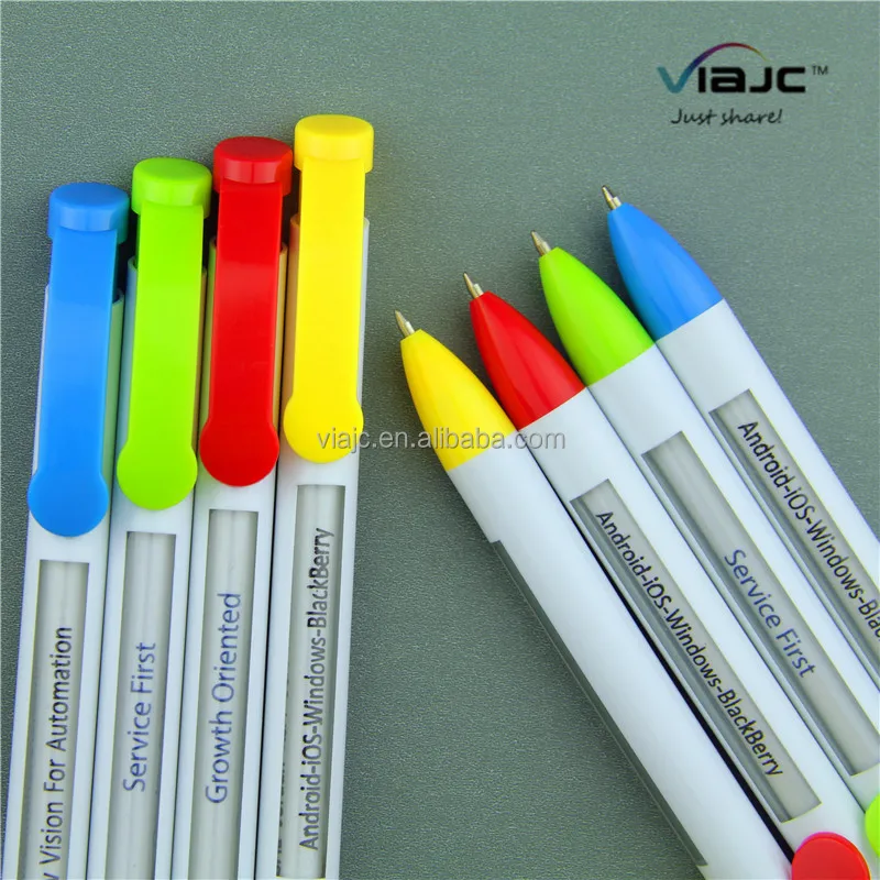 Hot Sales Advertising Pen Message Pen Window Plastic Ballpoint Pen With ...