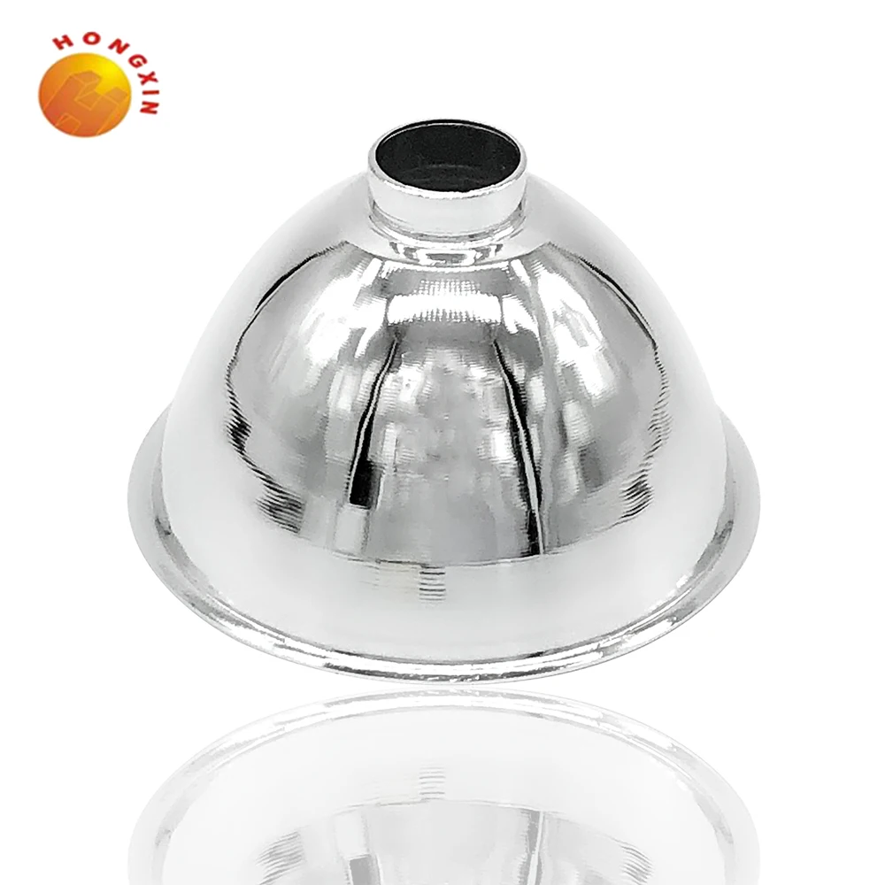 Cnc Spinning Reflector Led Shade Aluminum Dome Lamp Reflector - Buy ...
