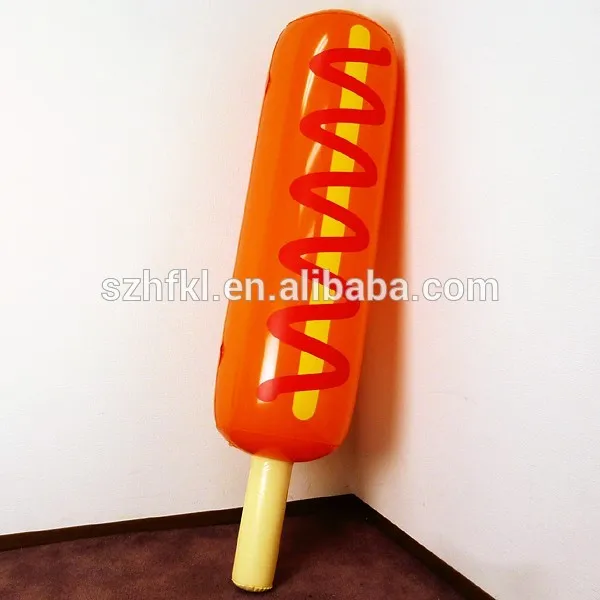 Promotional Food Product Replica Giant Inflatable Hot Dog Sausage - Buy ...