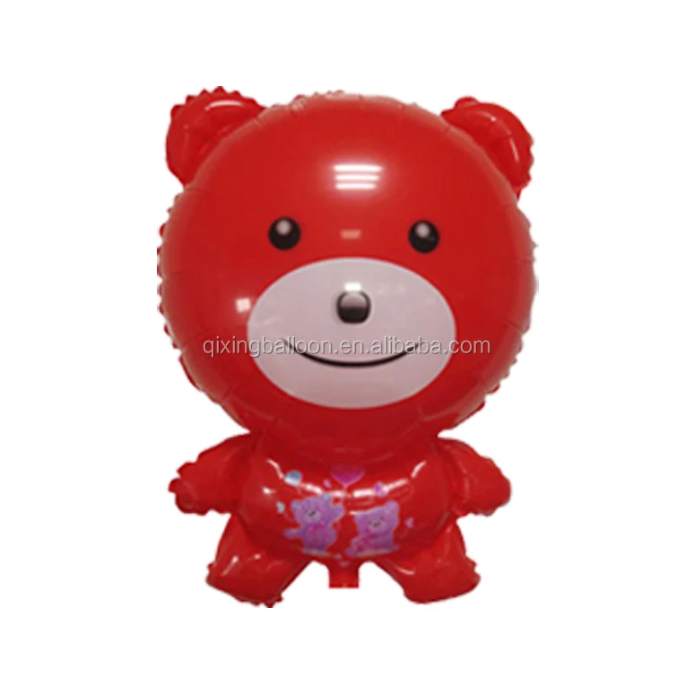 Small Heart Bear Balloons - Perfect for Kids’ Parties