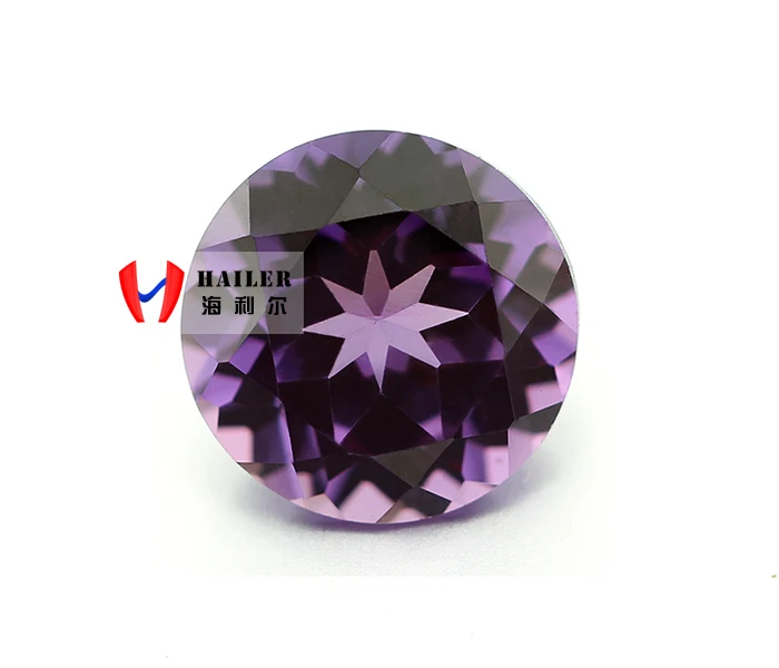Round Cut Synthetic Alexandrite Stone - Buy Alexandrite Stone,Rough Cut ...