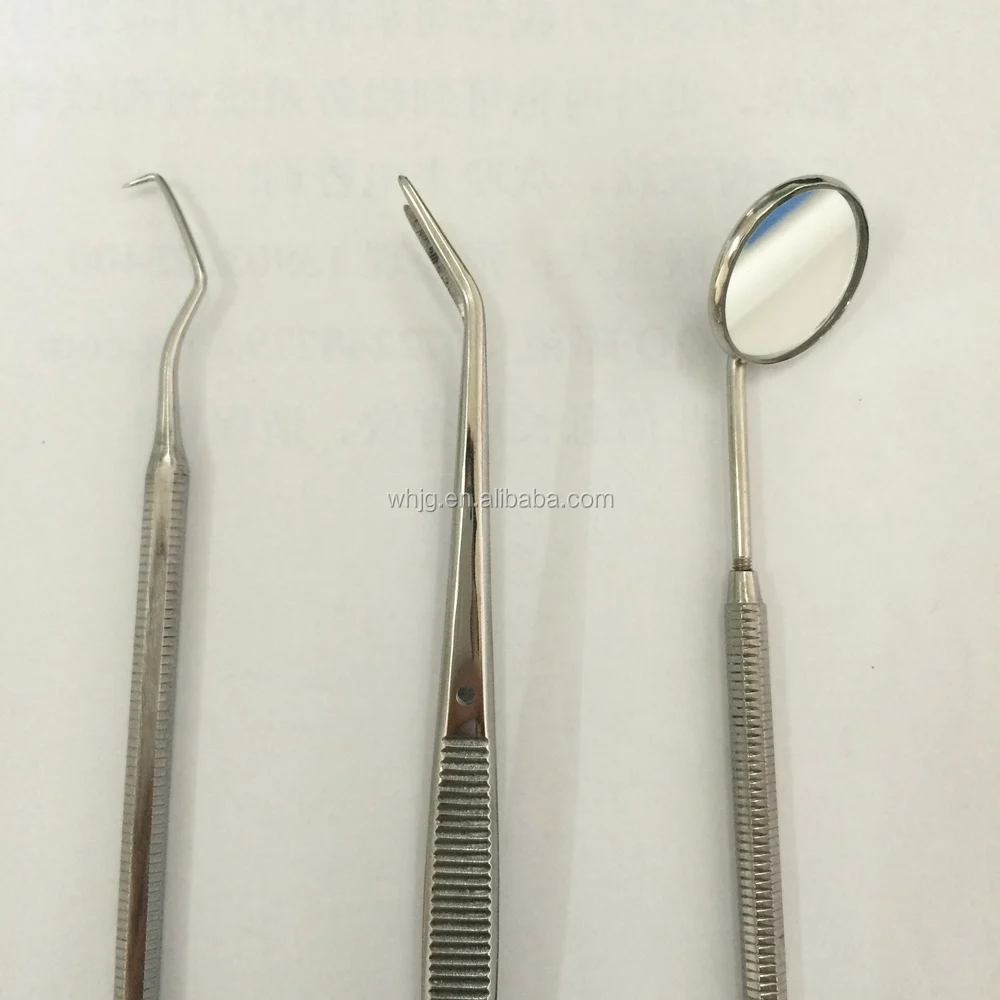 Dental Supply Mouth Mirror Tweezer And Probe /surgical Dental ...
