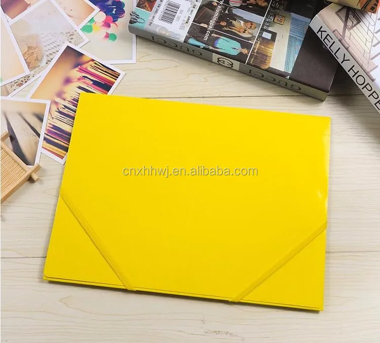 Paper Presentation Folder A4 Two Pockets Office Document Bag Customized ...