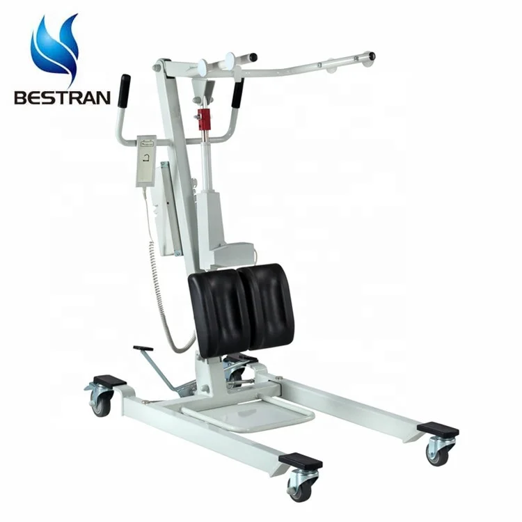 Bt-pl004 Cheap Medical Equipment Mobile Standing Manual Patient Hoist ...
