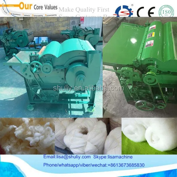 Waste Textile Scrap Opening Machine,cotton yarn making machine,waste ...