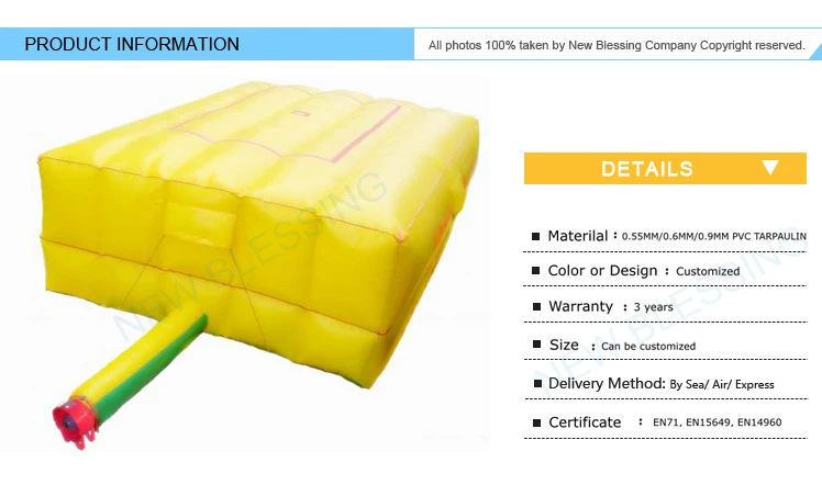 Inflatable Stunt Landing Airbag - Safe Free Fall & Bike Jump