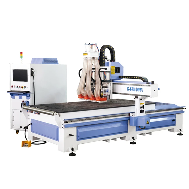 3d Multi Head Cnc Solid Wood Cutting And Drilling Machine K4 - Buy Wood ...