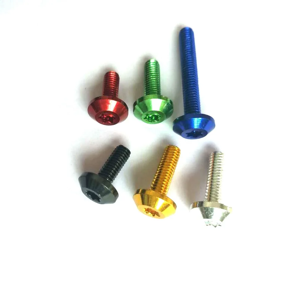 Pan Head Aluminum Torx Screw Custom Color Anodized Aluminum Screw - Buy ...