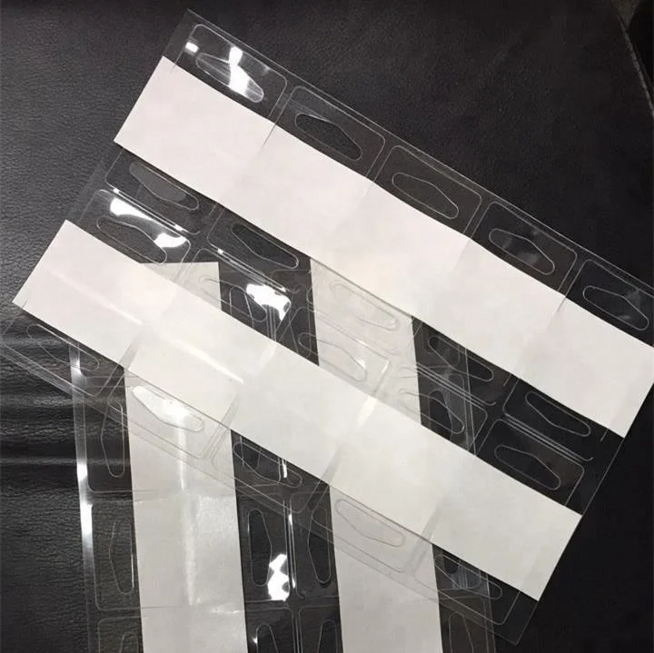 Self Adhesive Pvc/pet Hang Tab With Eu Hole,Wholesale Custom Clear Pvc ...