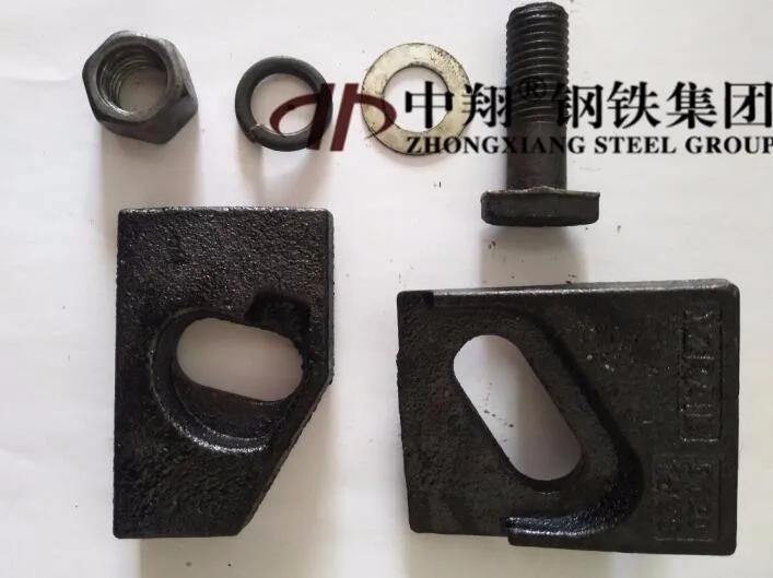 Railway Fastening System Concrete Rail Clamps Crane Rail Clips - Buy ...