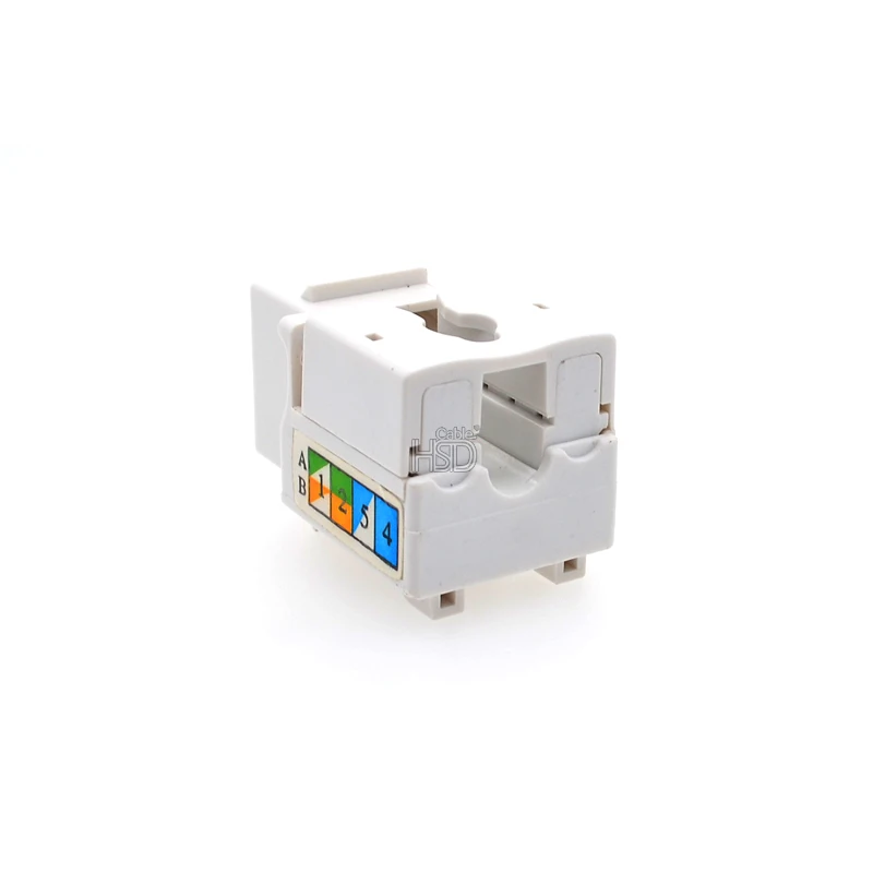 RJ45 Cat6 Punch down Network Keystone Jack 90 Degree UTP Unshielded Modular Plug OEM Factory ...