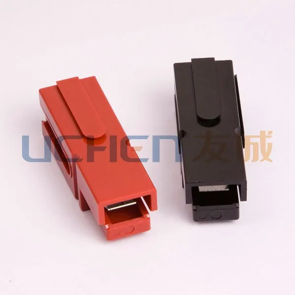 Uchen Power Forklift Battery Charging Pin Connector Red Black - Buy ...