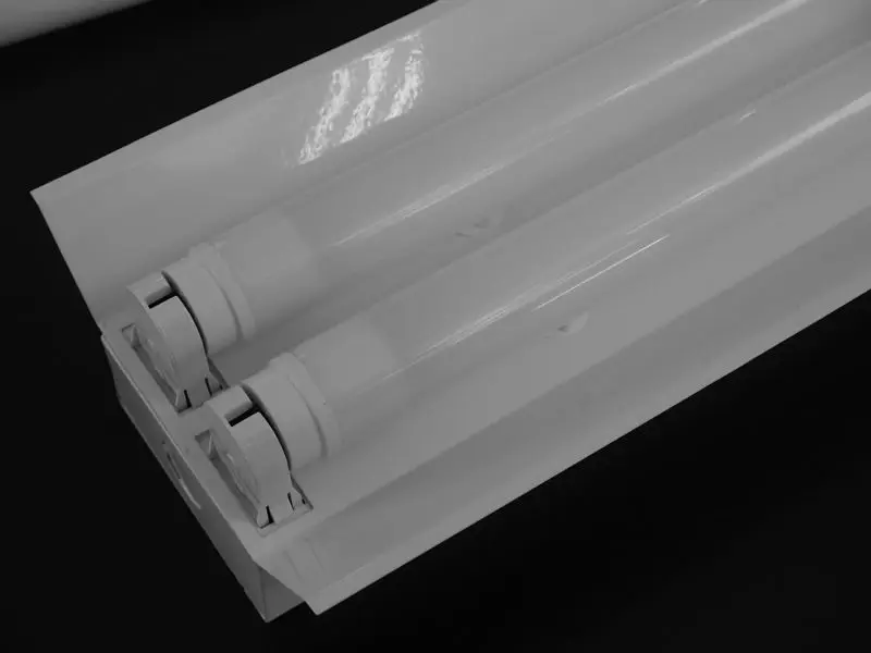 T8 Fluorescent Light Fixture,Double Tube Fluorescent Lamp Fixture ...