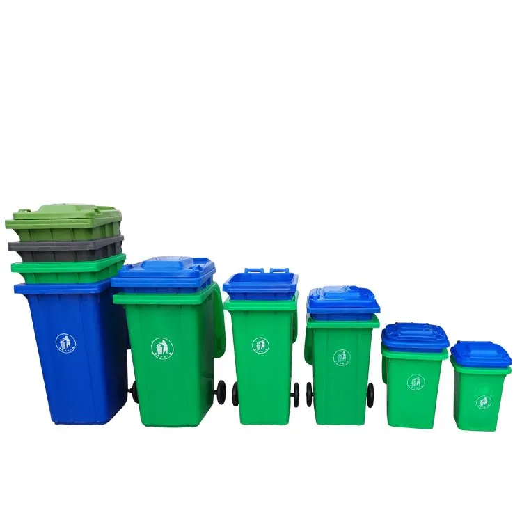 Strong Durable 100l 120l 240l 360l Plastic Mobile Waste Bin / Waste ...