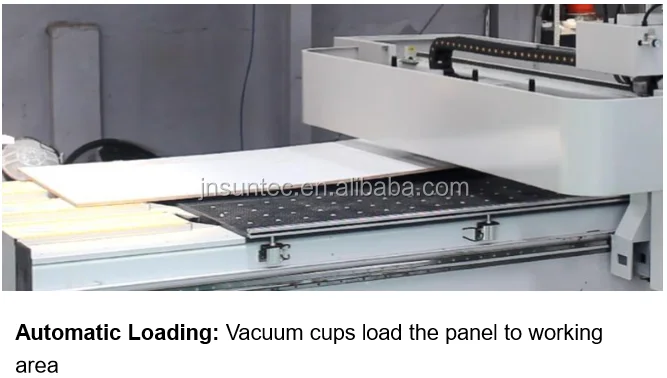 Tpa Control Automatic Loading Unloading Nesting Cnc Router With Drilling Labelling Center Atc ...