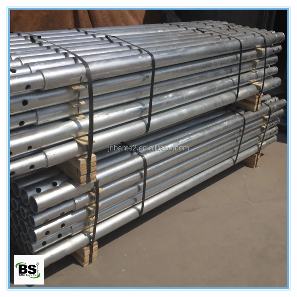 Helical Light Pole Foundation Piles And Screw Piles And Helix Piles ...