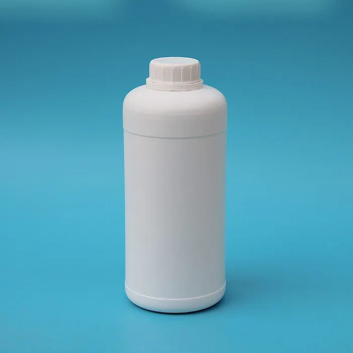 Cilíndrico De Plástico De 1 Litro Botellas De Productos Químicos - Buy ...