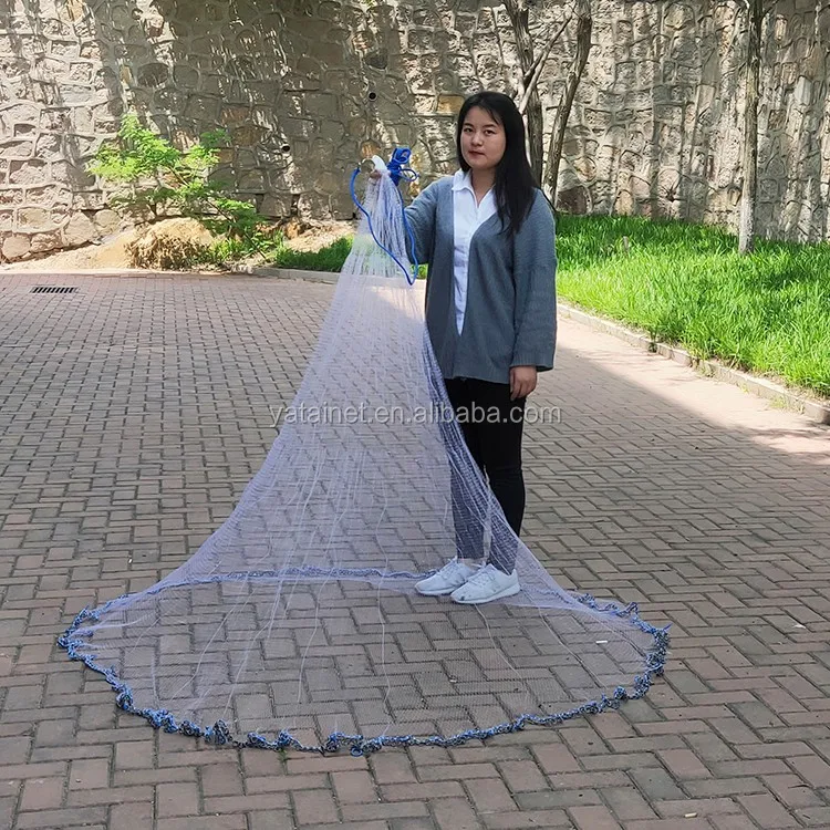Professional 6FT Drawstring Cast Net - Customized Hand Throw