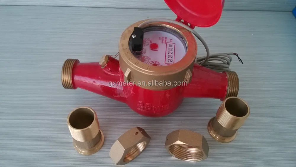 Impulse Transfer Water Meters For Cold/hot Water - Buy Vane Wheel Multi ...
