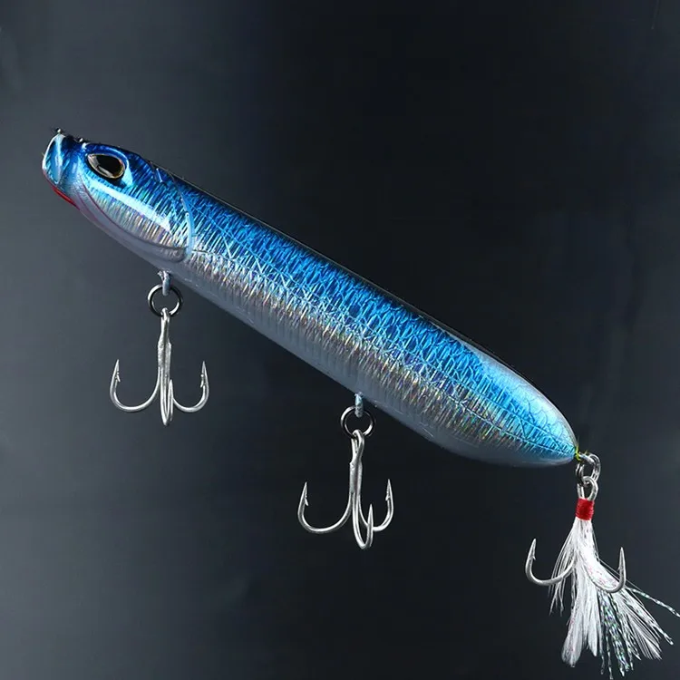 New Design Pencil Fishing Lure 8cm/11.5g 11cm/17g Pencil Lure Feather ...