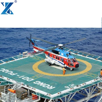 Cap437 Standard Off Shore Helicopter Deck Manila Rope Knotted Square ...