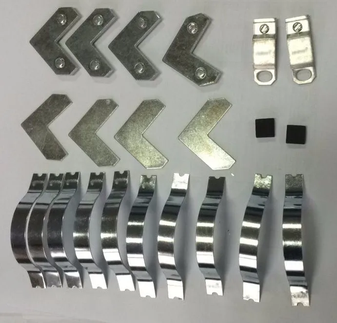 White Color Painted Flat Metal Spring Steel Spring Clips - Buy Spring ...