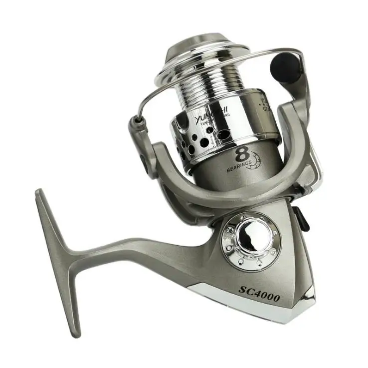 Light Weight Saltwater Fishing Metal Spinning Reel 8bb Casting Reel ...