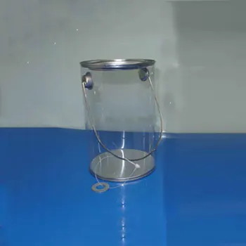 White Printed Clear Food Grade Plastic Barrel With Leak Proof Lid,Clear ...