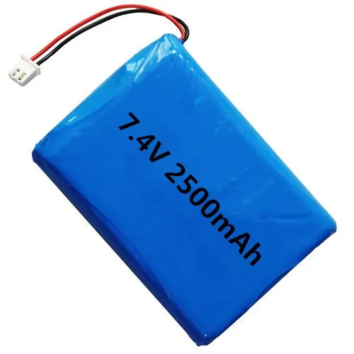 Custom Size Rechargeable 2s1p Lithium Lipo Polymer Li-ion Battery 7.4v ...
