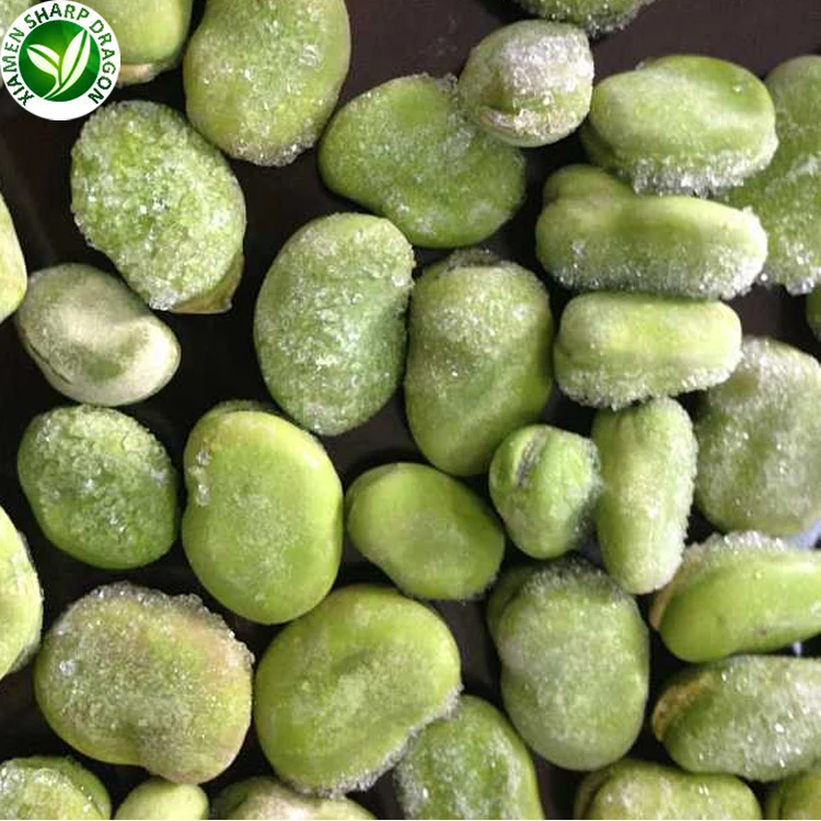 IQF Fresh Frozen Fava Peeled Broad Beans - Top Grade