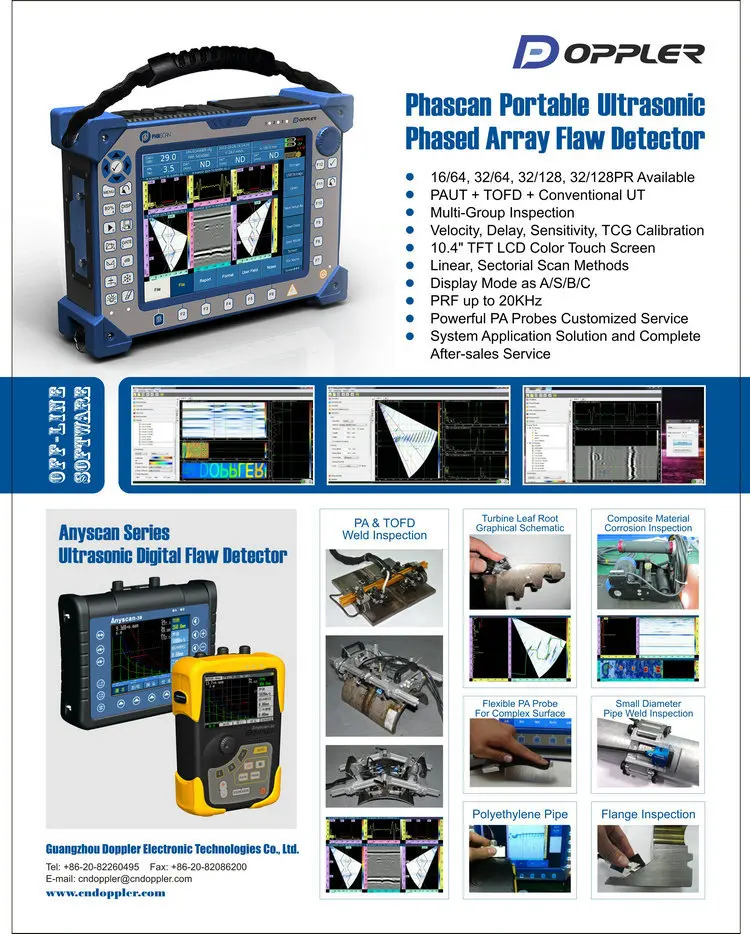 PHASED ARRAY ultrasonic weld test equipment testing, View ultrasonic ...