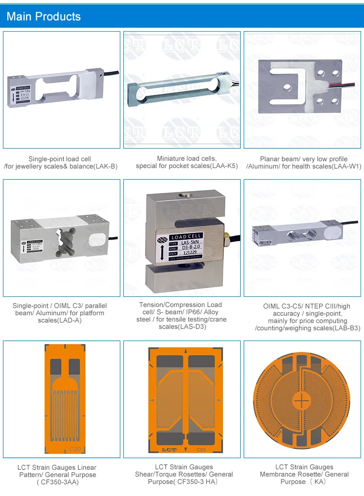 OIML R60 Approved Load Cells - Reliable for Platform Scales