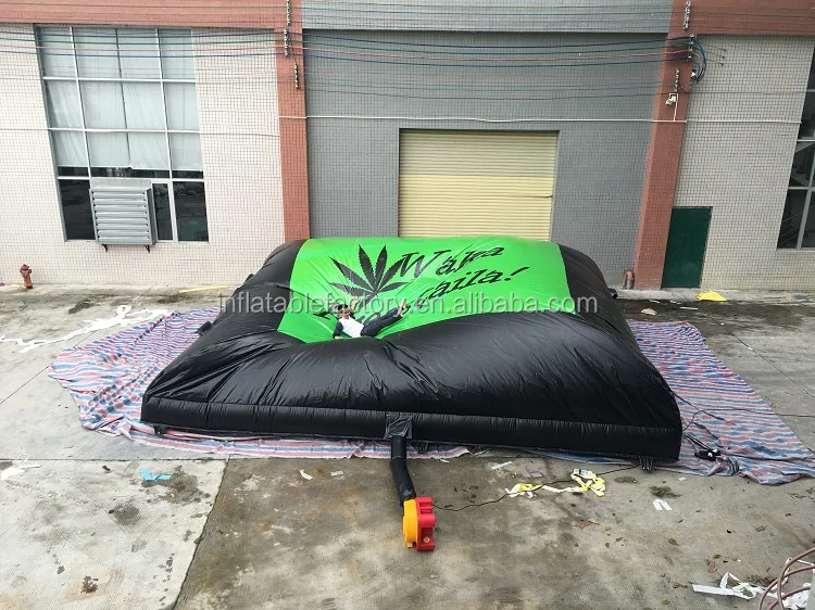 High Free Fall Parkour Inflatable Big Jumping Stunt Pillow Air Bag