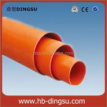 Orange Heavy Duty Cpvc Electrical Conduit Hot Melt Connection Pvc Pipe ...