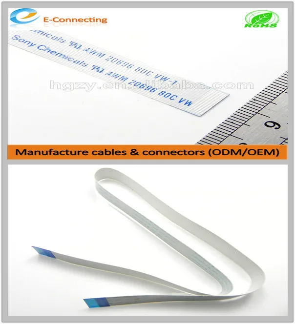 16 Pin Shs E188165 Awm 20798 80c 60v Vw-1-hf Ffc Flat Cable For Cd ...