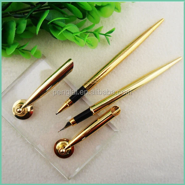 Top Grade Bank and Office Front Desk Pen - Metal Desk Pen