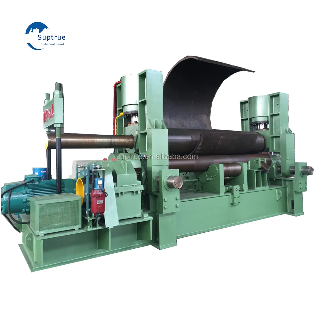 Three Rollers Big Size Vessel Hydraulic Rolling Machine - Buy Hydraulic ...